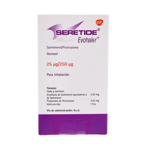 Seretide Evo Cd 25 / 250Ug 120Ds – Farmacia Herrera