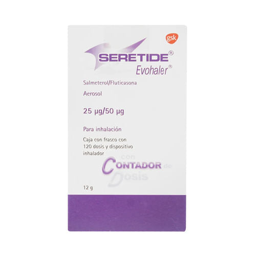 Seretide Evo Cd 25 / 50 Ug 120Ds – Farmacia Herrera