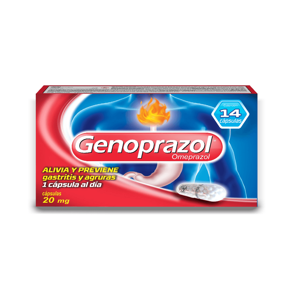 Genoprazol 20 Mg Con 14 Capsulas – Farmacia Herrera