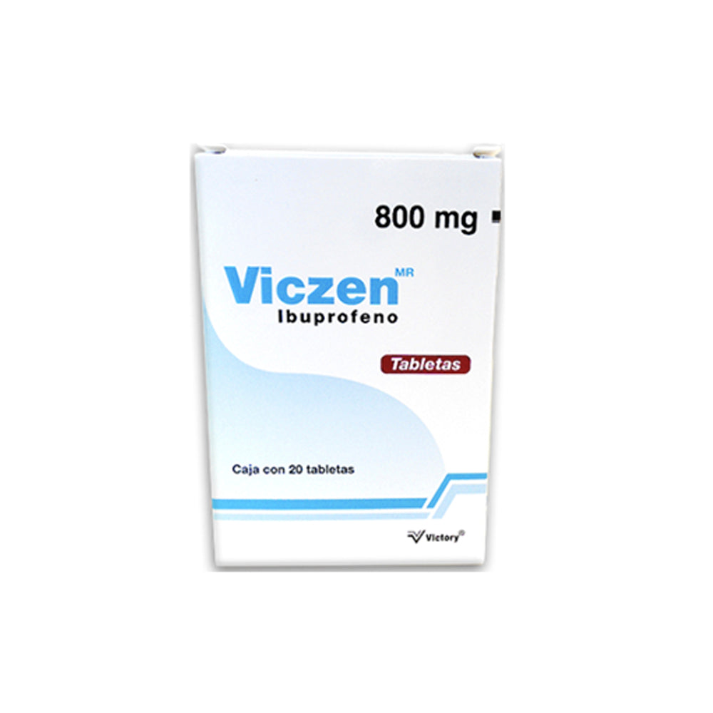 Ibuprofeno Viczen 800 Mg Con 20 Tabletas – Farmacia Herrera