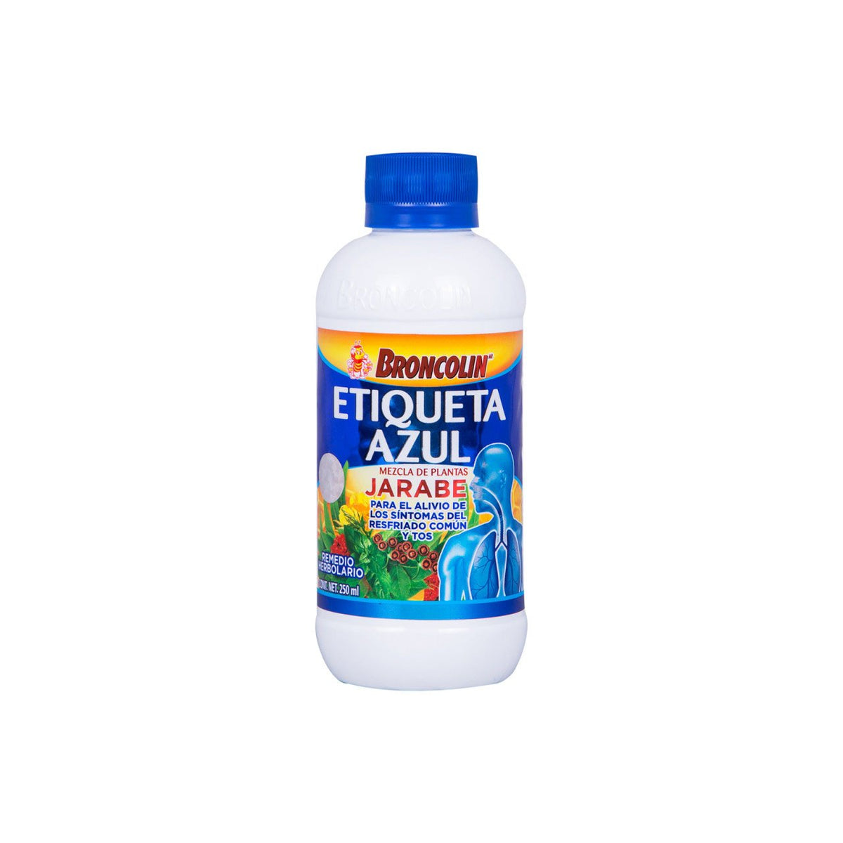 Broncolin Etiqueta Azul Jarabe 250 Ml – Farmacia Herrera