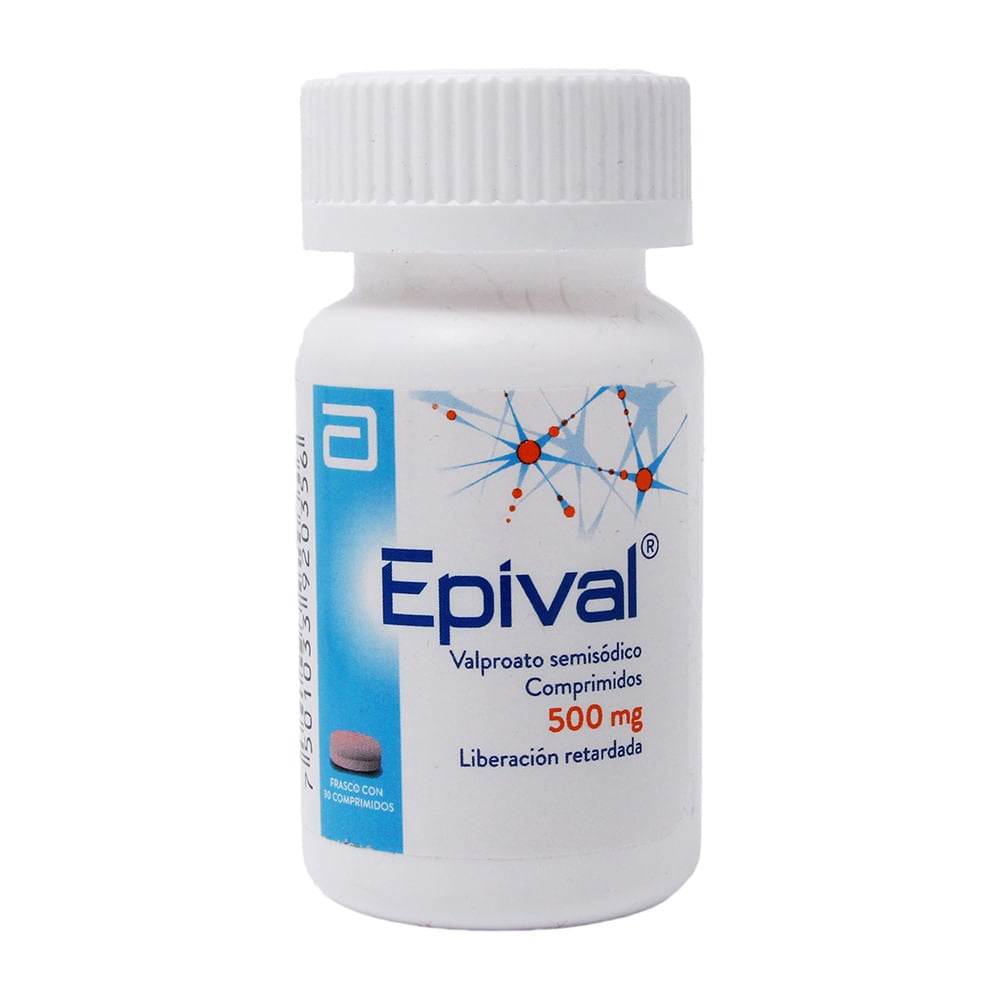 Epival 500 Mg Con 30 Tabletas – Farmacia Herrera
