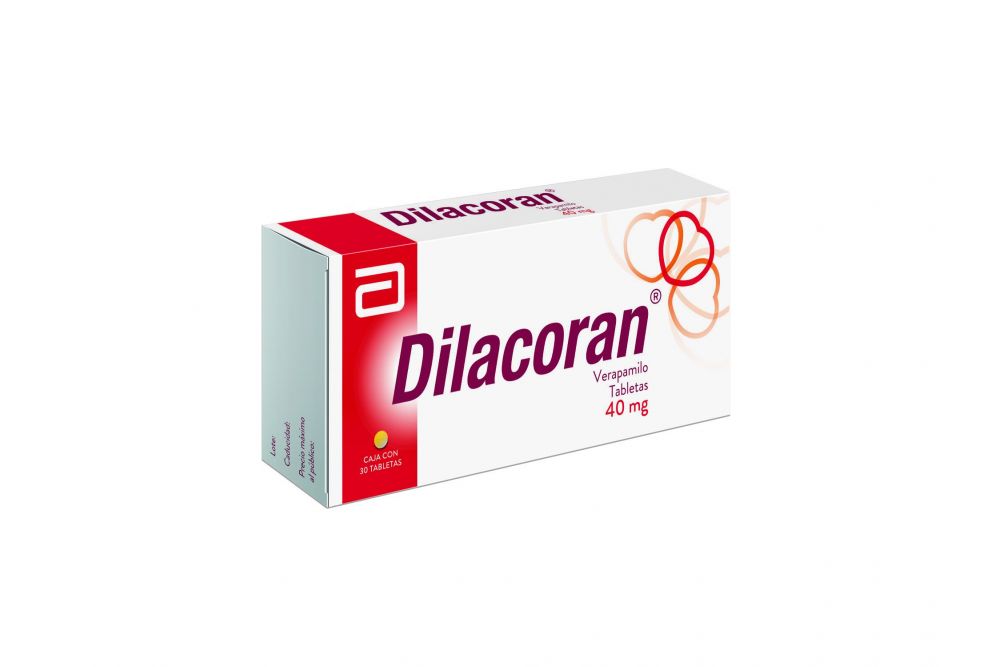 Dilacoran 40 Mg Con 30 Grageas – Farmacia Herrera