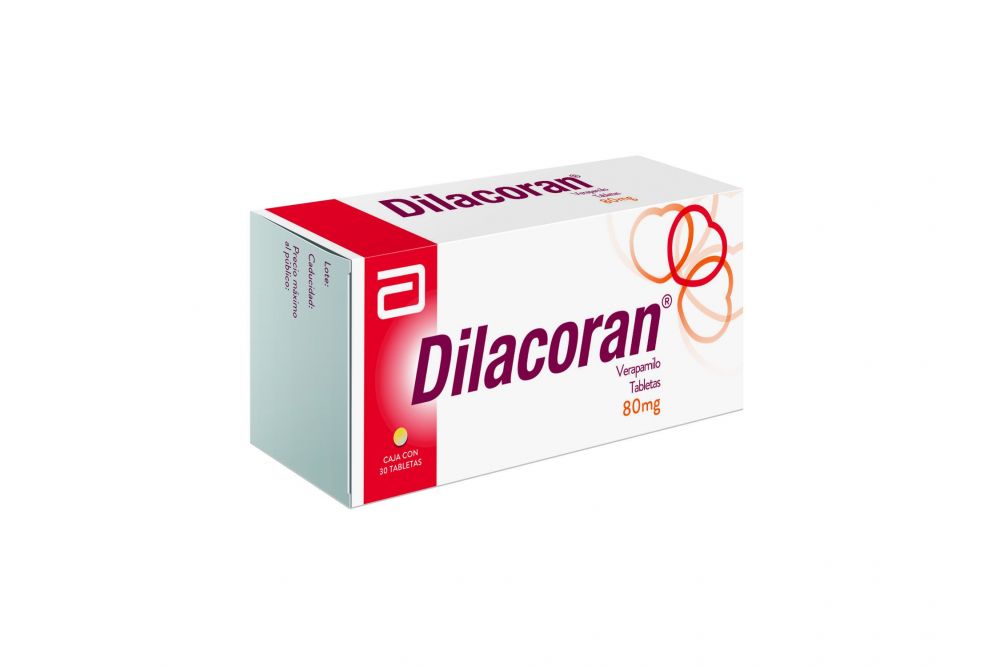 Dilacoran 80 Mg Con 30 Grageas – Farmacia Herrera