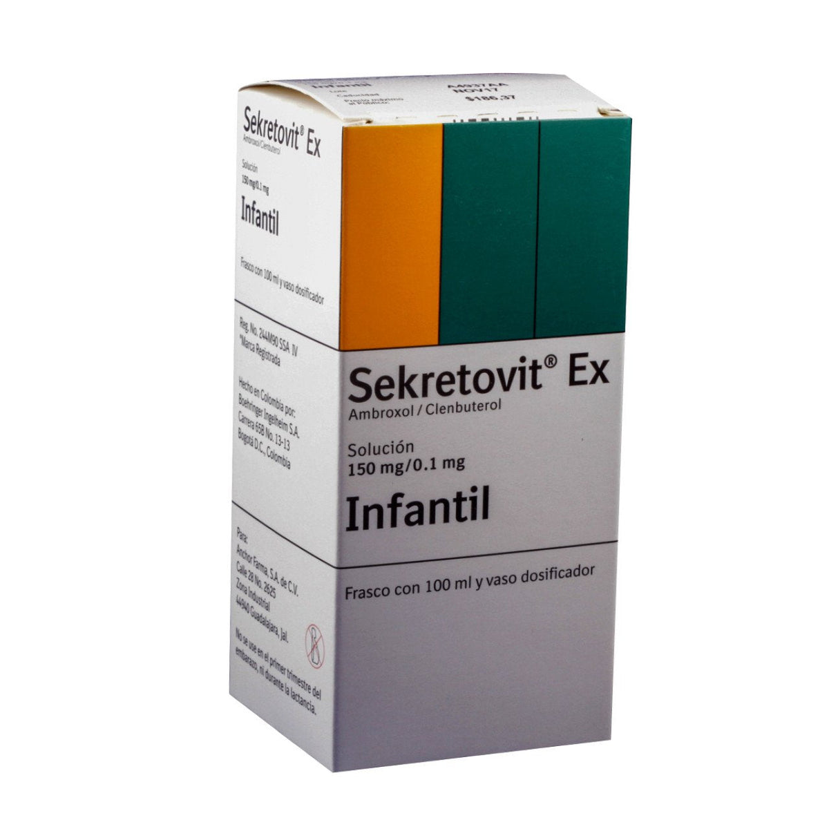 Sekretovit-Ex Inf Solución 100 Ml – Farmacia Herrera