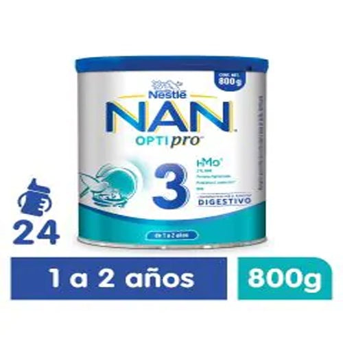 Nan 3 Optipro 800 G De1 A 3 Años – Farmacia Herrera