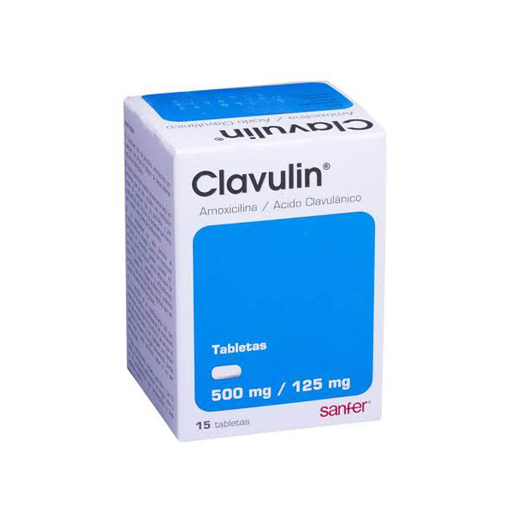 Clavulin 500 Mg Con 15 Tabletas – Farmacia Herrera
