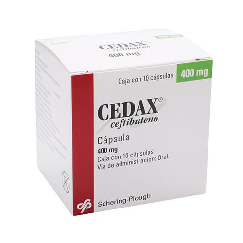 Cedax 400 Mgcon 10 Capsulas – Farmacia Herrera