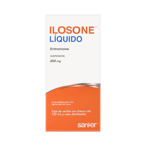 Ilosone 250 Mg Liq 120 Ml – Farmacia Herrera