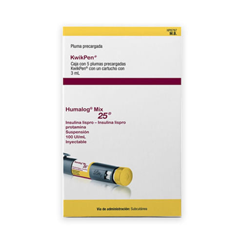 Humalog Mix 25 Kwipen 5 Plumas – Farmacia Herrera