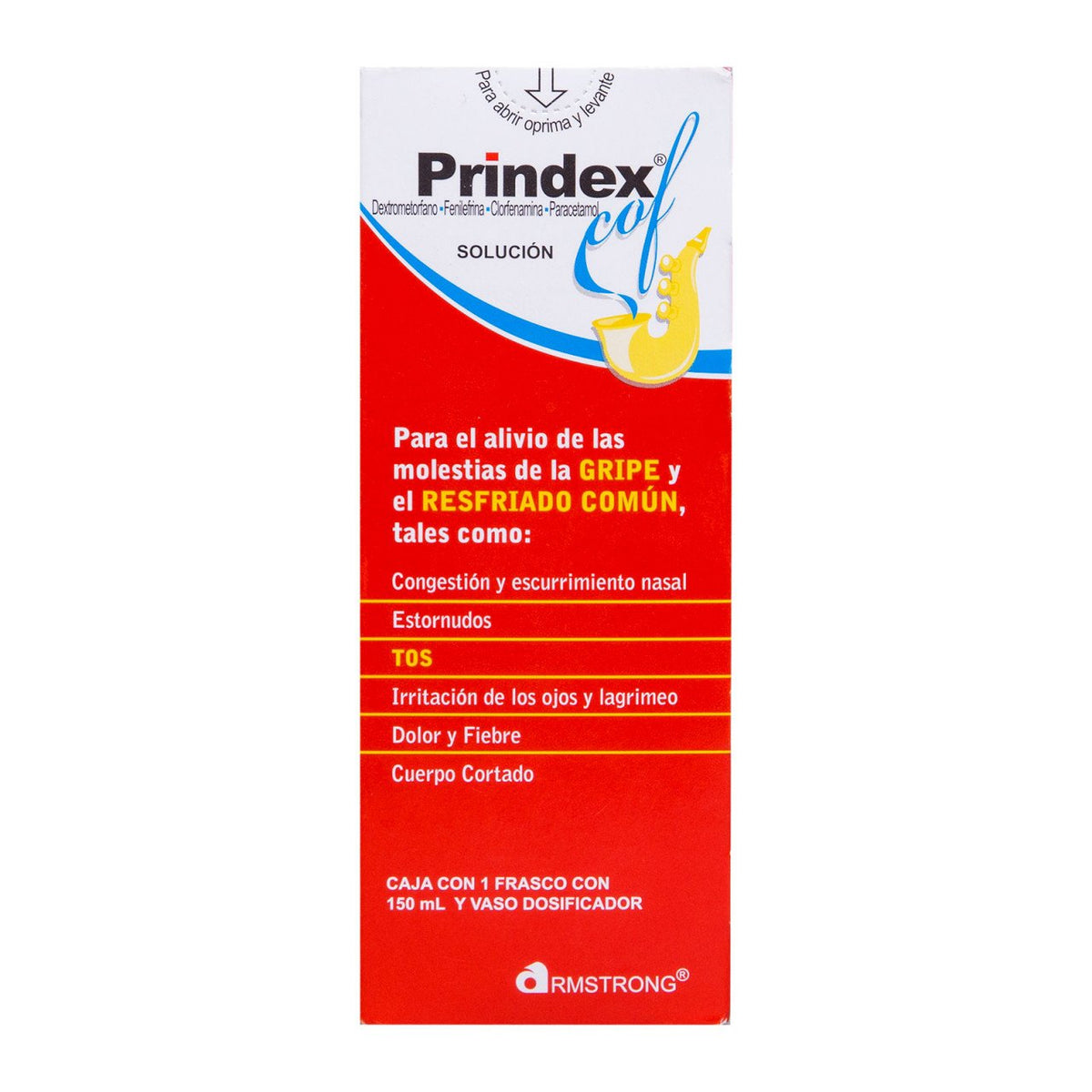Prindex Cof Solución 150 Ml – Farmacia Herrera