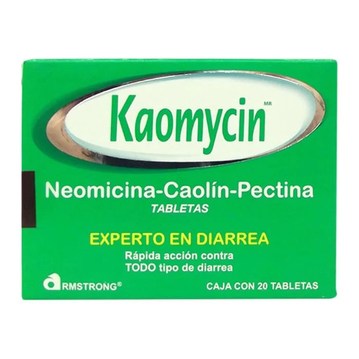 Kaomycin Con 20 Tabletas – Farmacia Herrera