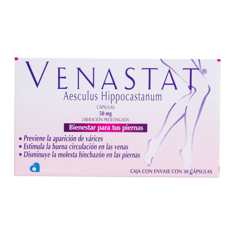 Venastat Con 30 Capsulas – Farmacia Herrera