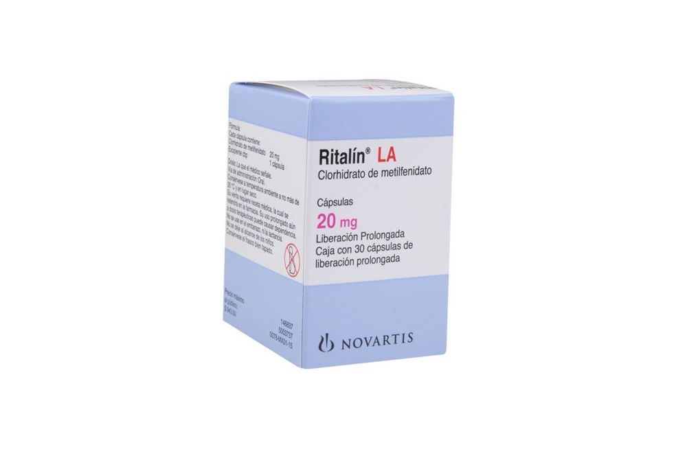 Ritalin La 20 Mg Con 30 – Farmacia Herrera