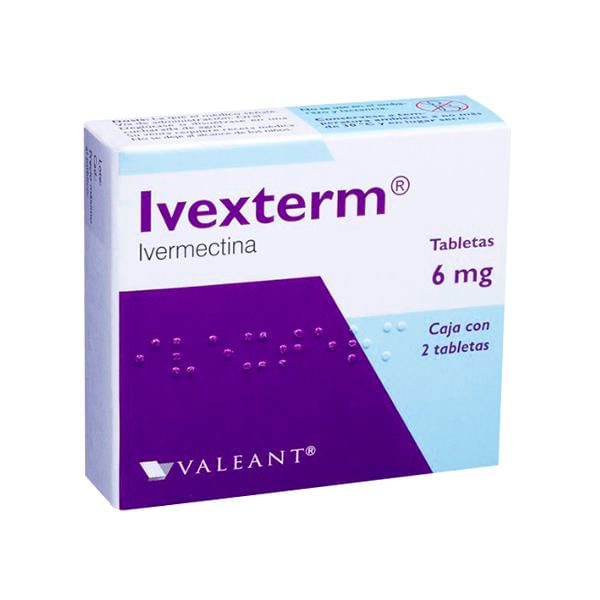 Ivexterm 6 Mg Con 2 Tabletas – Farmacia Herrera