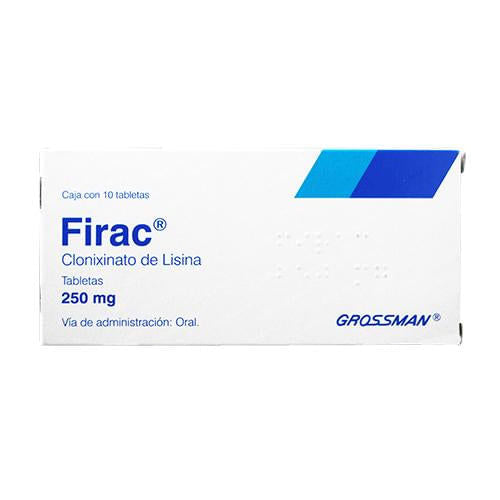 Firac 250 Mg Con 10 Tabletas – Farmacia Herrera