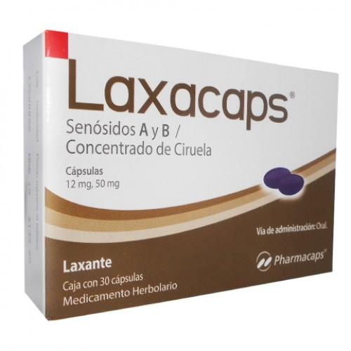 Senosidos Ab Concentrado De Ciruela Laxacapsulas 12 / 50 Mg Con 30 Cap ...