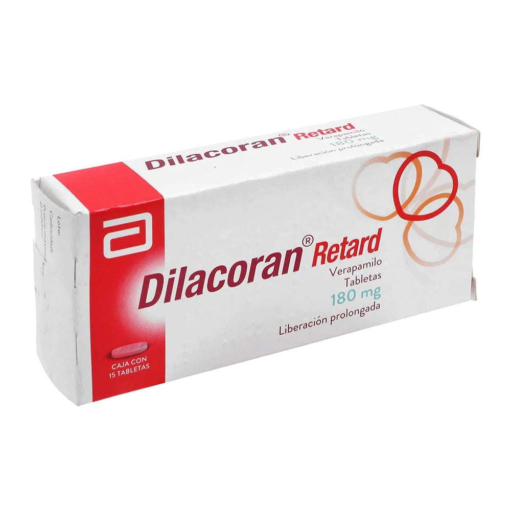 Dilacoran Retar 180 Mg Con 15 Tabletas – Farmacia Herrera