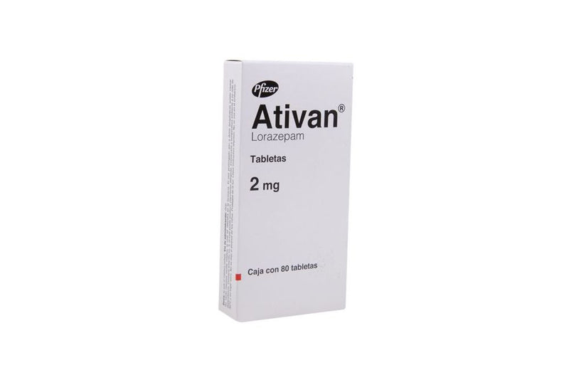 Ativan 2 Mg Con 80 Tabletas – Farmacia Herrera