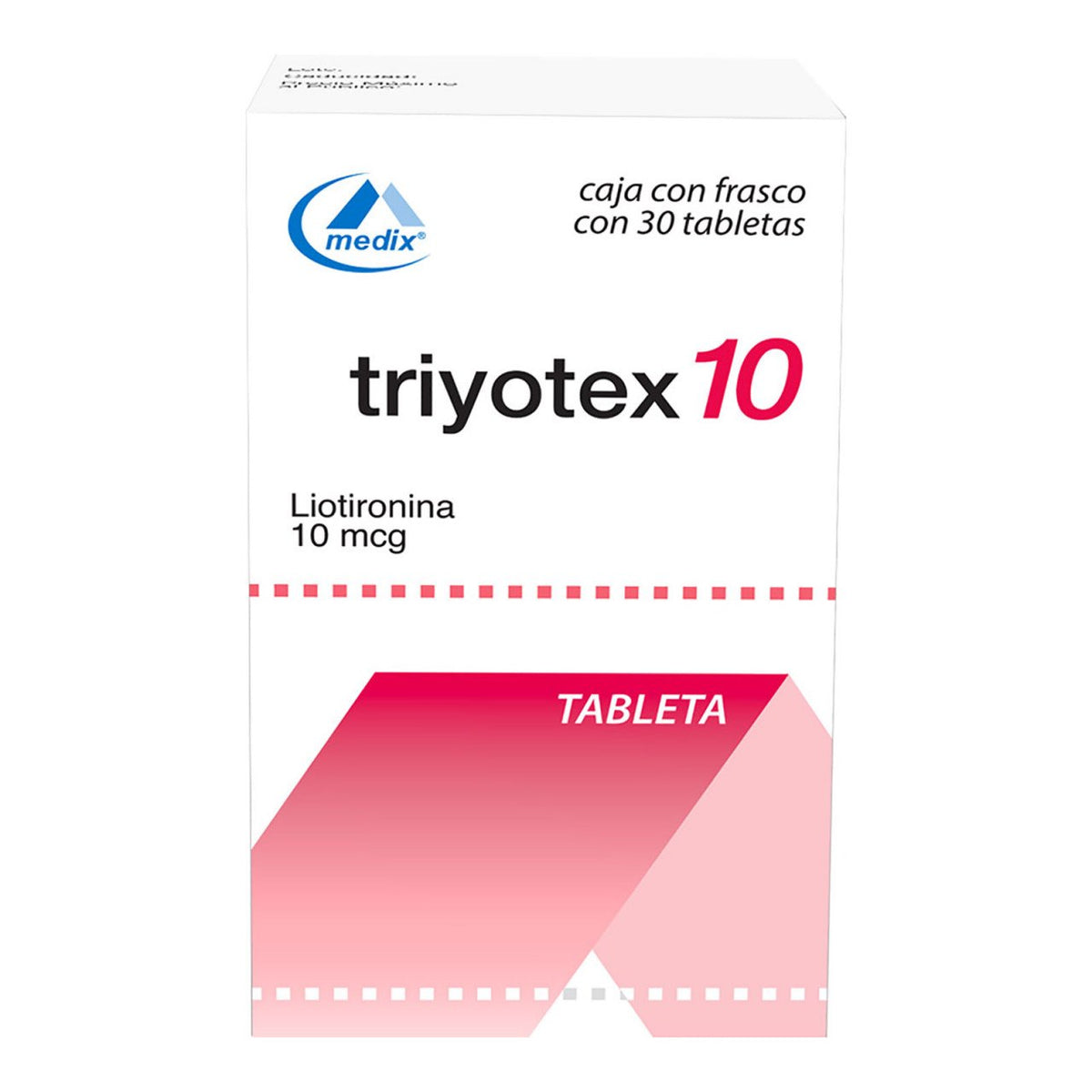 Triyotex 10 Mcg Con 30 Tabletas – Farmacia Herrera