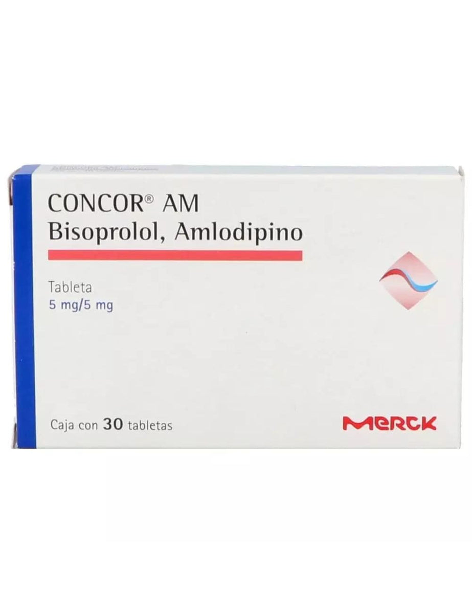 Concor Am 5 Mg / 5 Mg Tabletas 30 – Farmacia Herrera