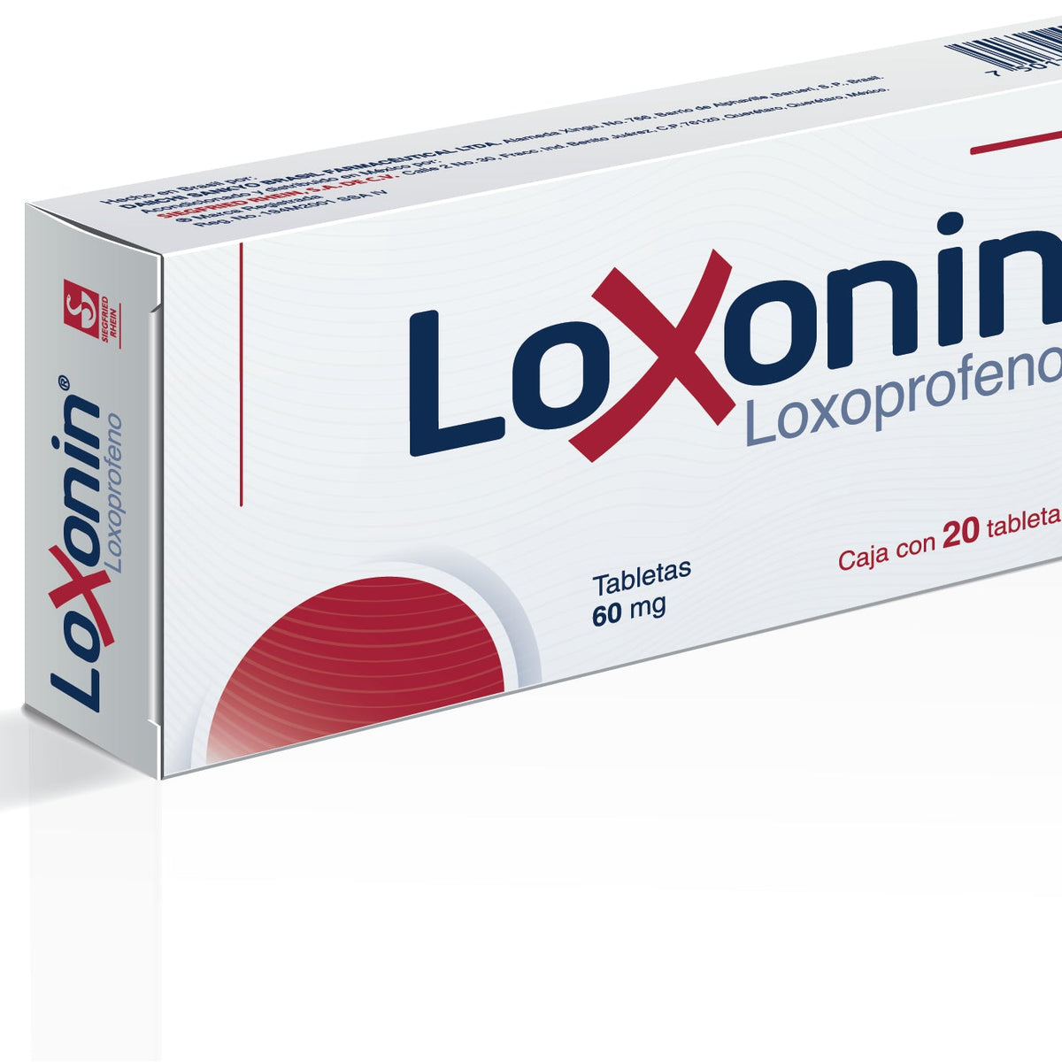 Loxonin 60 Mg Con 20 Tabletas – Farmacia Herrera