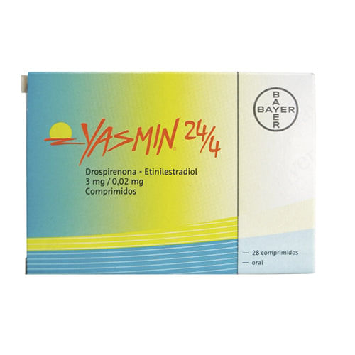 Yasmin 24 / 4 Con 28 Tabletas – Farmacia Herrera