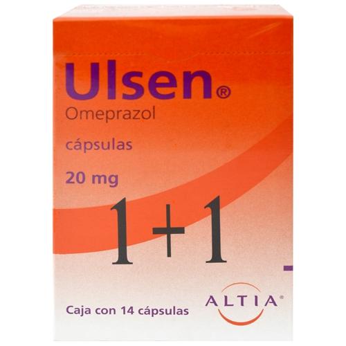 Ulsen 20 Mg Con 14 Capsulas – Farmacia Herrera