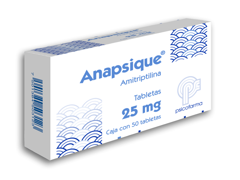 Anapsique 25 Mg Con 50 Tabletas – Farmacia Herrera