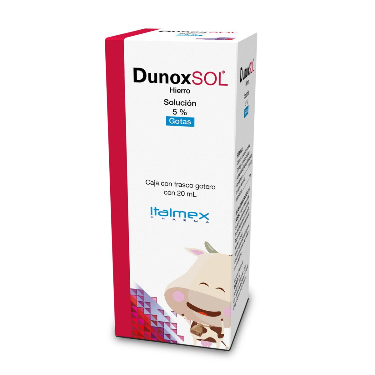 Dunox 5% Hierro Frasco Got 20 Ml – Farmacia Herrera