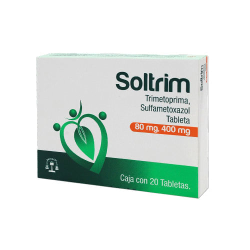 Trimetoprima Sulfametoxazol Soltrim 80 / 400 Mg Con 20 Tabletas ...