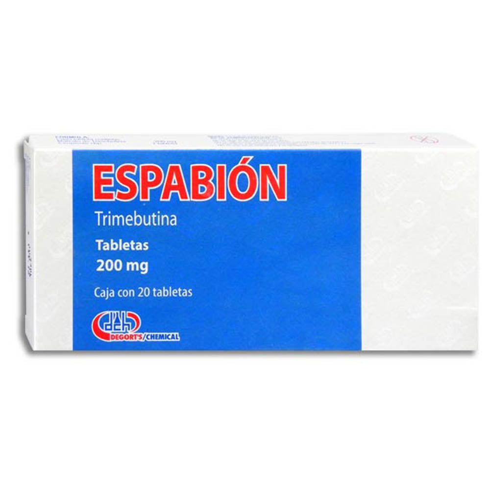 Trimebutina Espabion 200 Mg Con 20 Tabletas – Farmacia Herrera