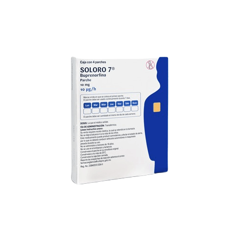Soloro 7 10 Mg Con 4 Parches – Farmacia Herrera