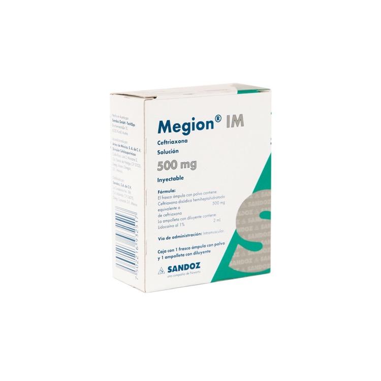 Megion 500 Mg I.M. F.A. 2 Ml – Farmacia Herrera