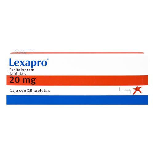 Lexapro 20 Mg Con 28 Tab. – Farmacia Herrera
