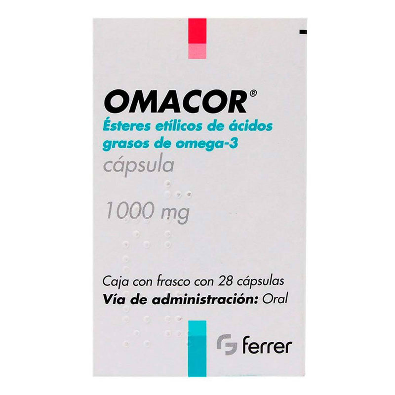 Omacor 1000 Mg Con 28 – Farmacia Herrera