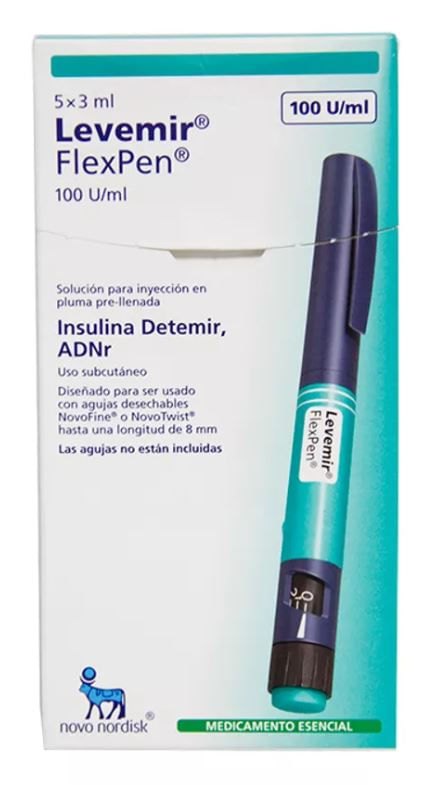 Levemir Flexpen 100U 5X3 – Farmacia Herrera