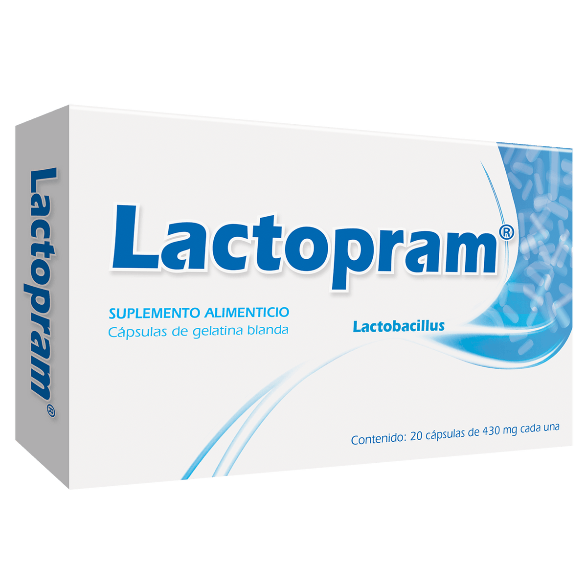Lactobacillus Lactopram 430 Mg Con 20 Capsulas – Farmacia Herrera