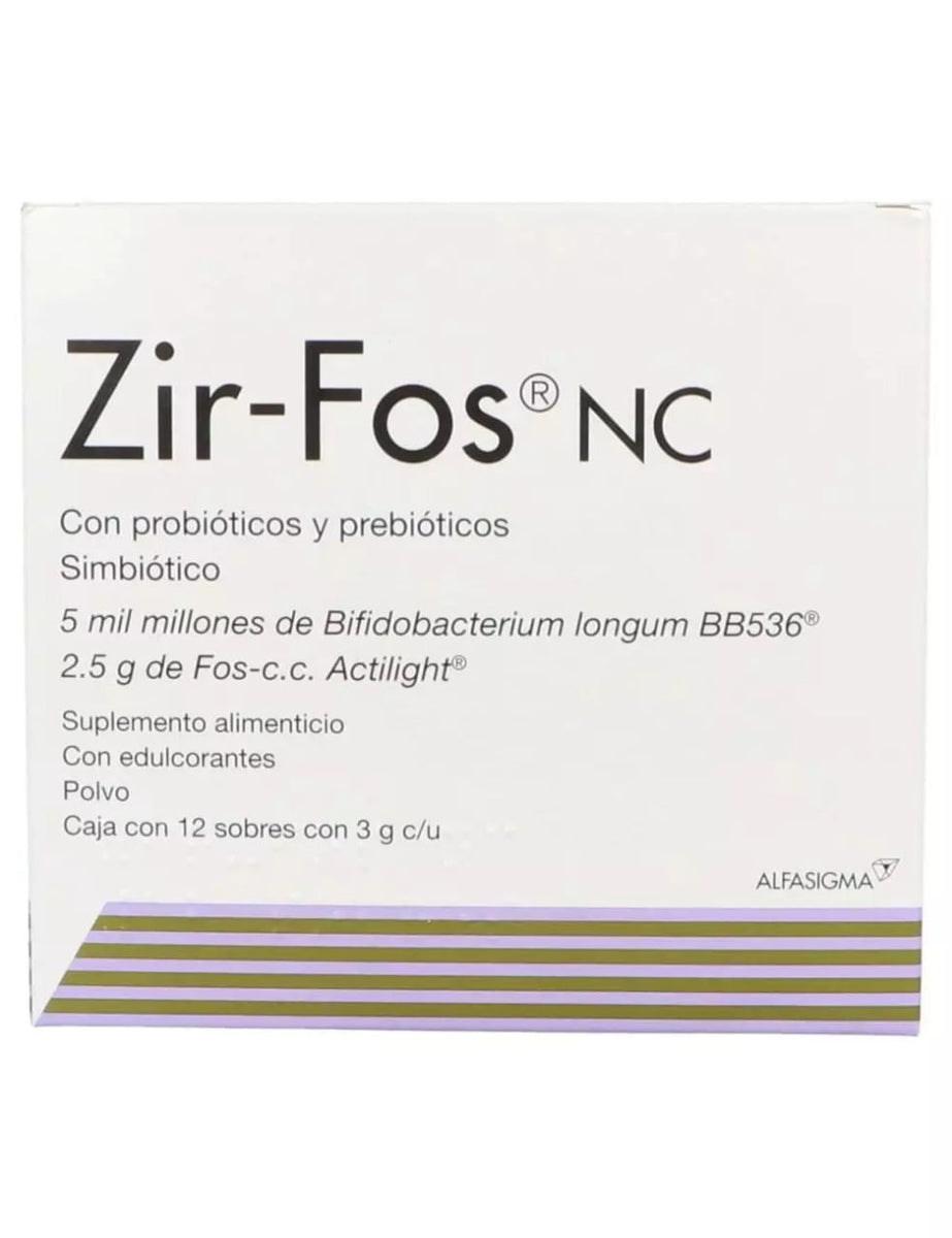 Zir-Fos 5000 Millones Con 12 Sobres – Farmacia Herrera