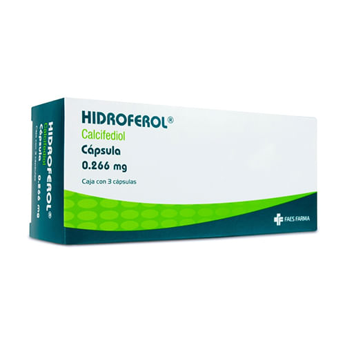 Hidroferol 0.226 Mg Con 3 Capsulas – Farmacia Herrera