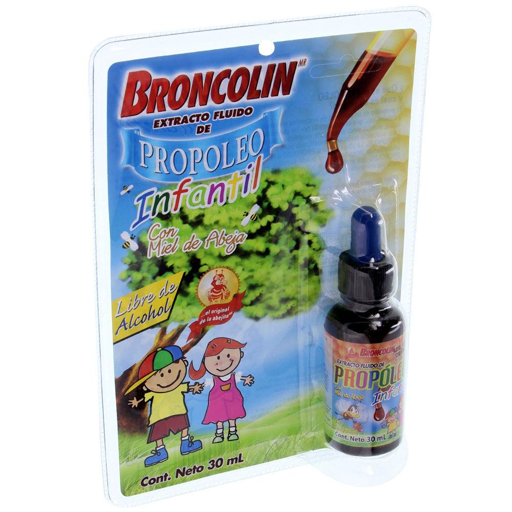 Broncolin Propoleo Infantil Gotas 30 Ml – Farmacia Herrera
