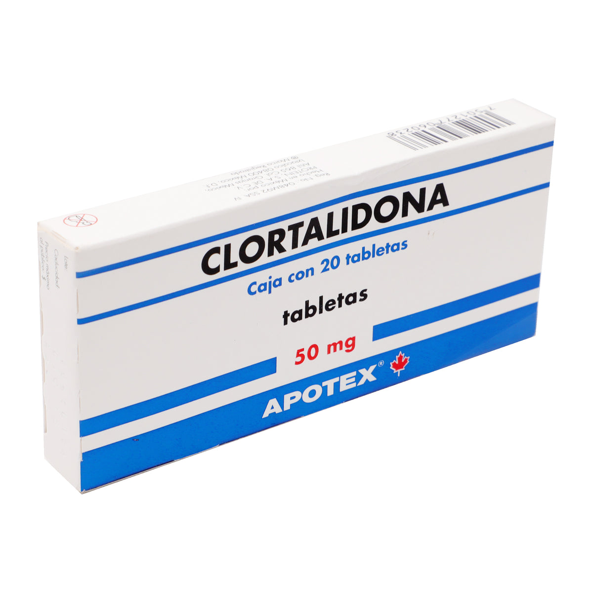 Clortalidona 50 Mg Con 20 Tabletas Apotex Generico – Farmacia Herrera