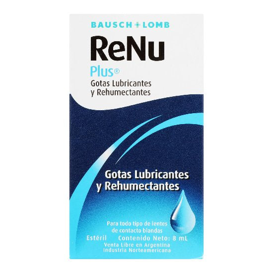 Renu Gotas Lubricante Y Rehumect 8 Ml – Farmacia Herrera