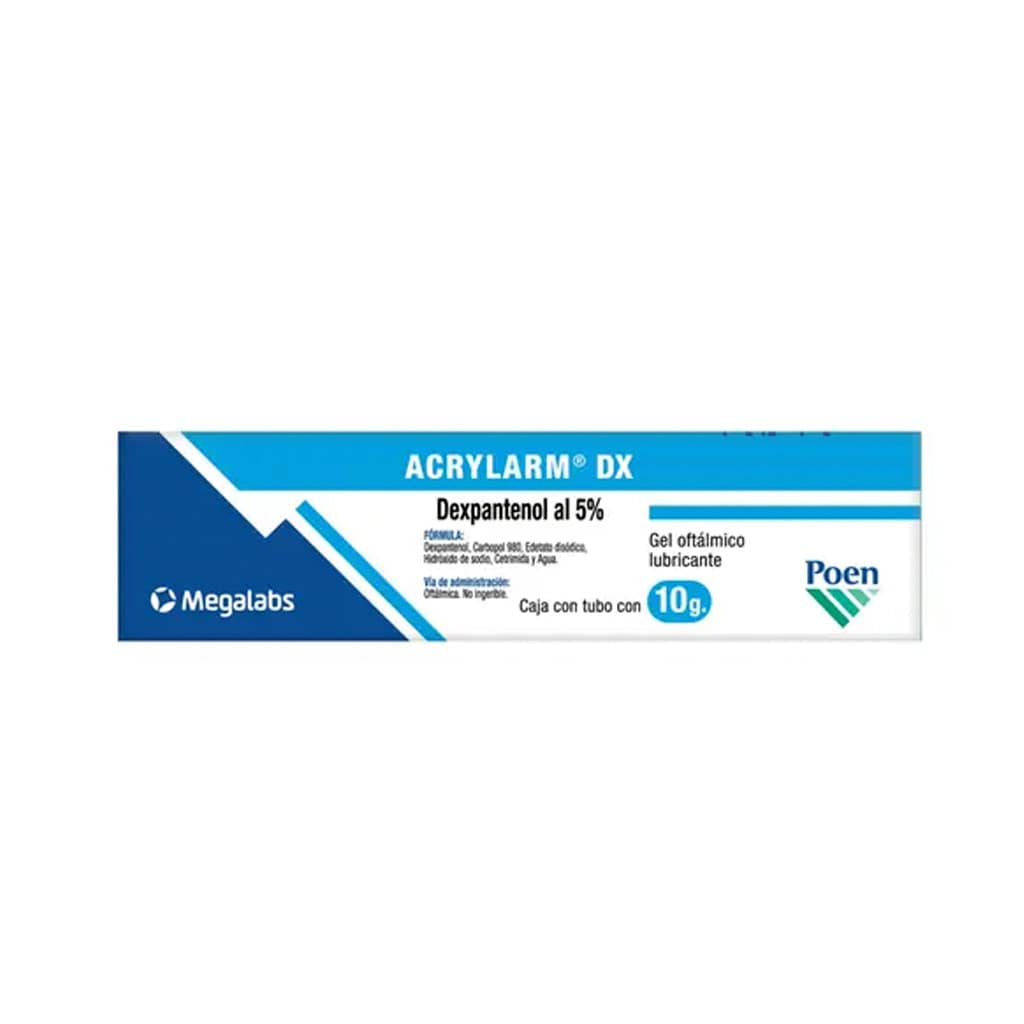 Acrylarm Dx 5% 10Gr Gel Oftalmico – Farmacia Herrera
