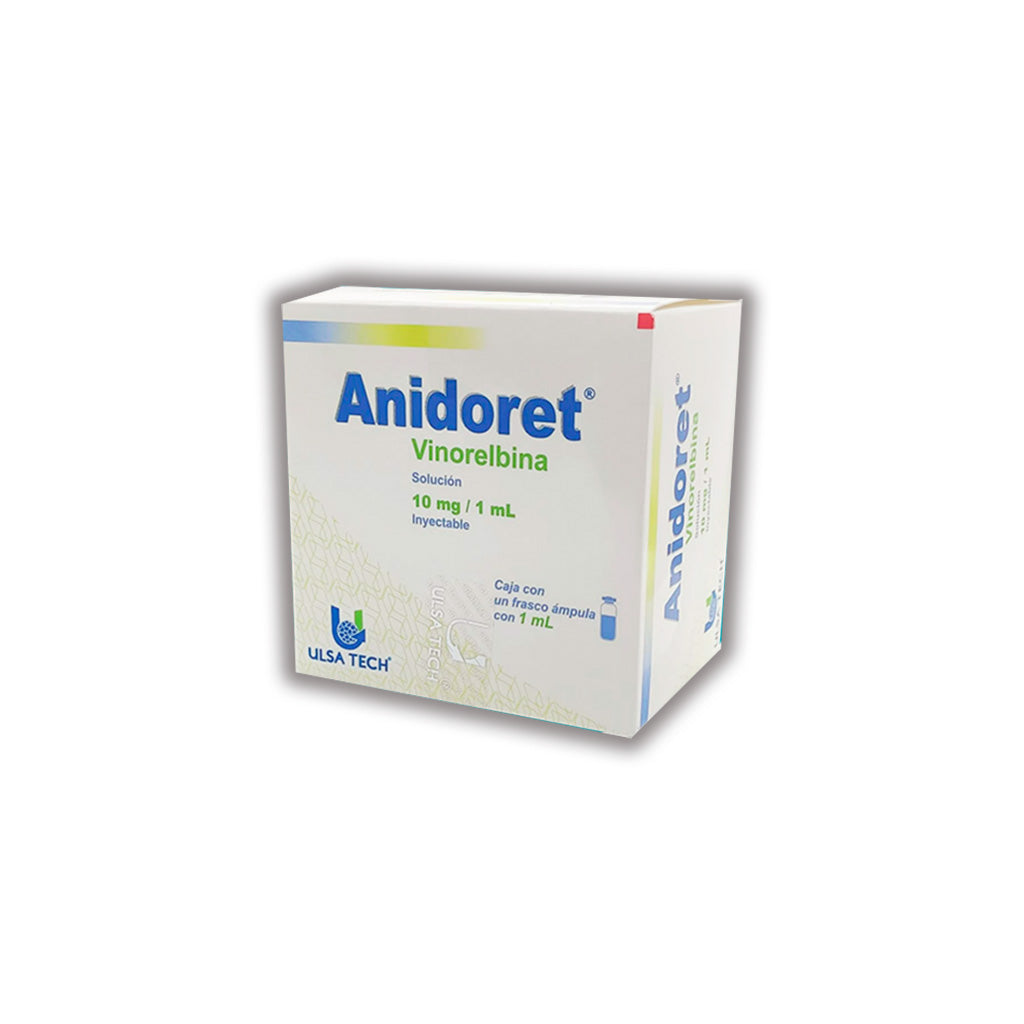Anidoret Vinorelbina Solución Inyectable 10 Mg / 1 Ml – Farmacia Herrera