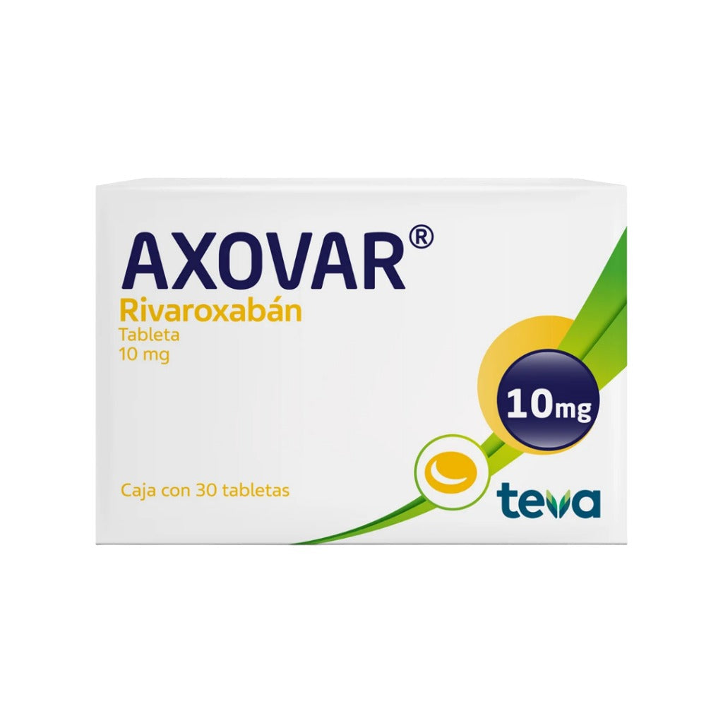 Axovar 10 Mg 30 Tabletas – Farmacia Herrera