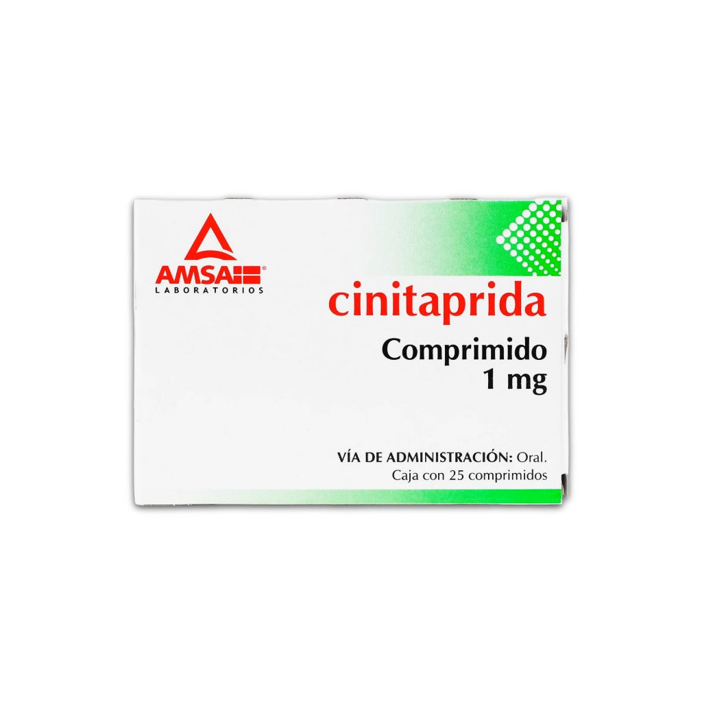 Cinitaprida 1 Mg 25 Compr Amsa Generico – Farmacia Herrera