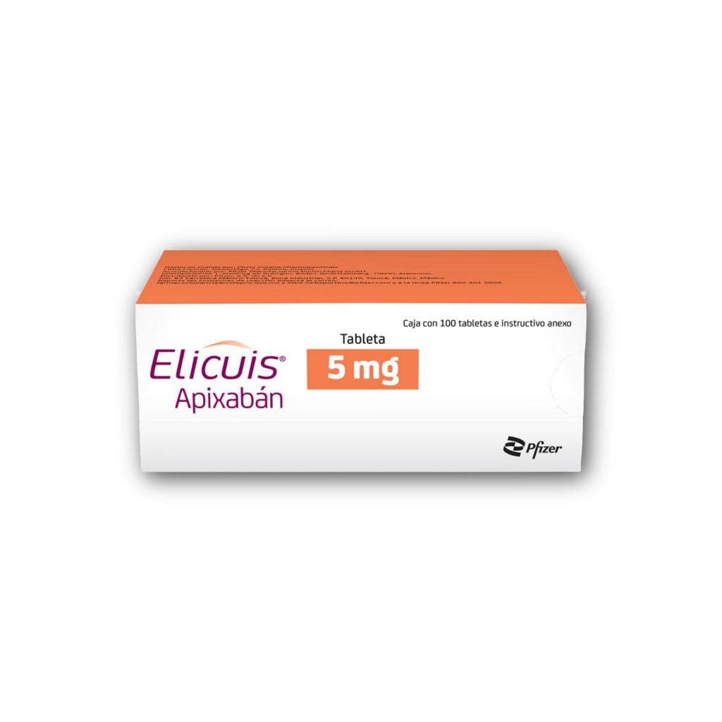 Elicuis 5Mg 100 Tabletas – Farmacia Herrera