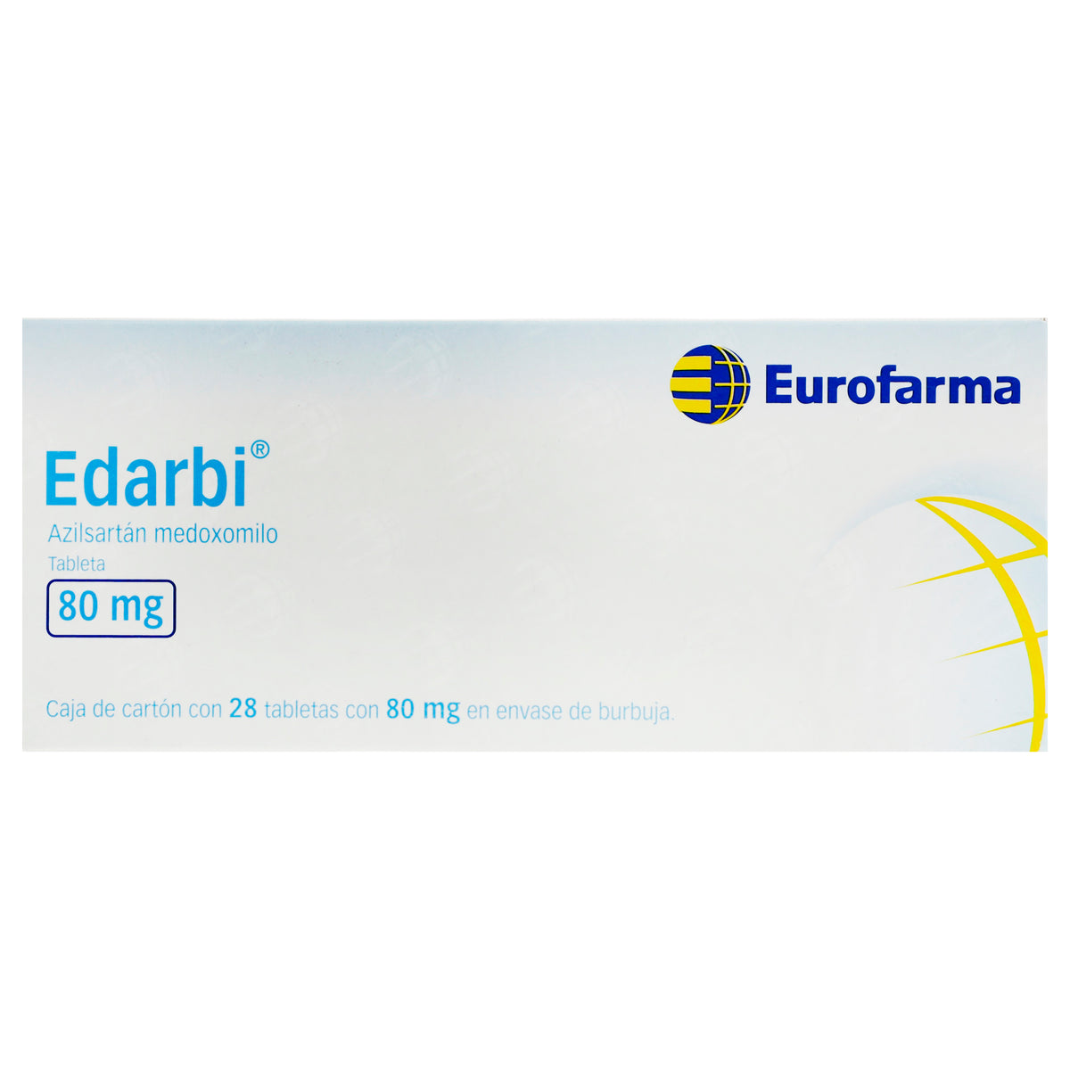 Edarbi 80 Mg Con 28 Tabletas – Farmacia Herrera