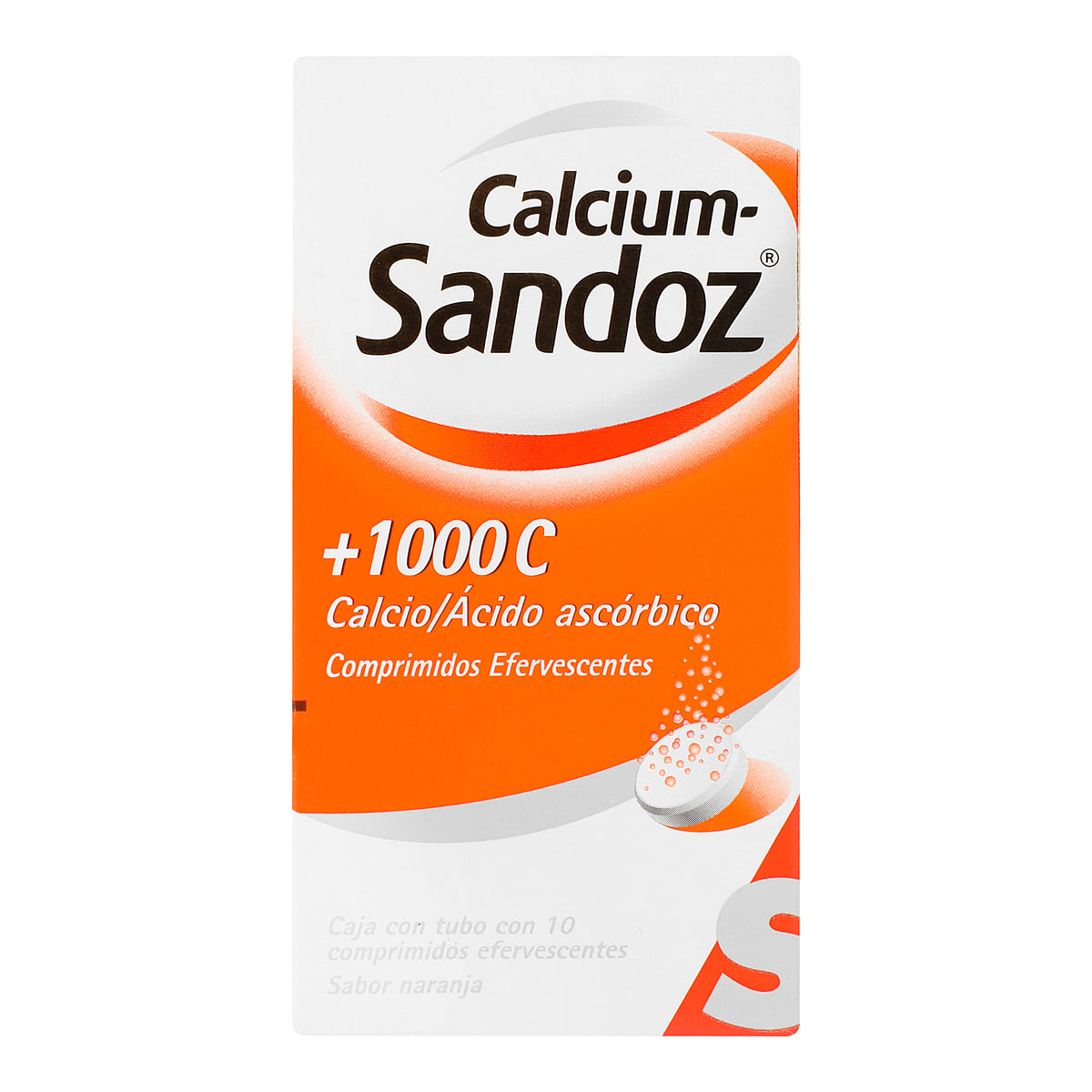 Calcium Sandoz / + 1000 C Con 10 Comprimidos – Farmacia Herrera